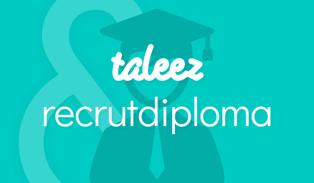 Nouveau partenariat : Taleez + Recrutdiploma 🎓